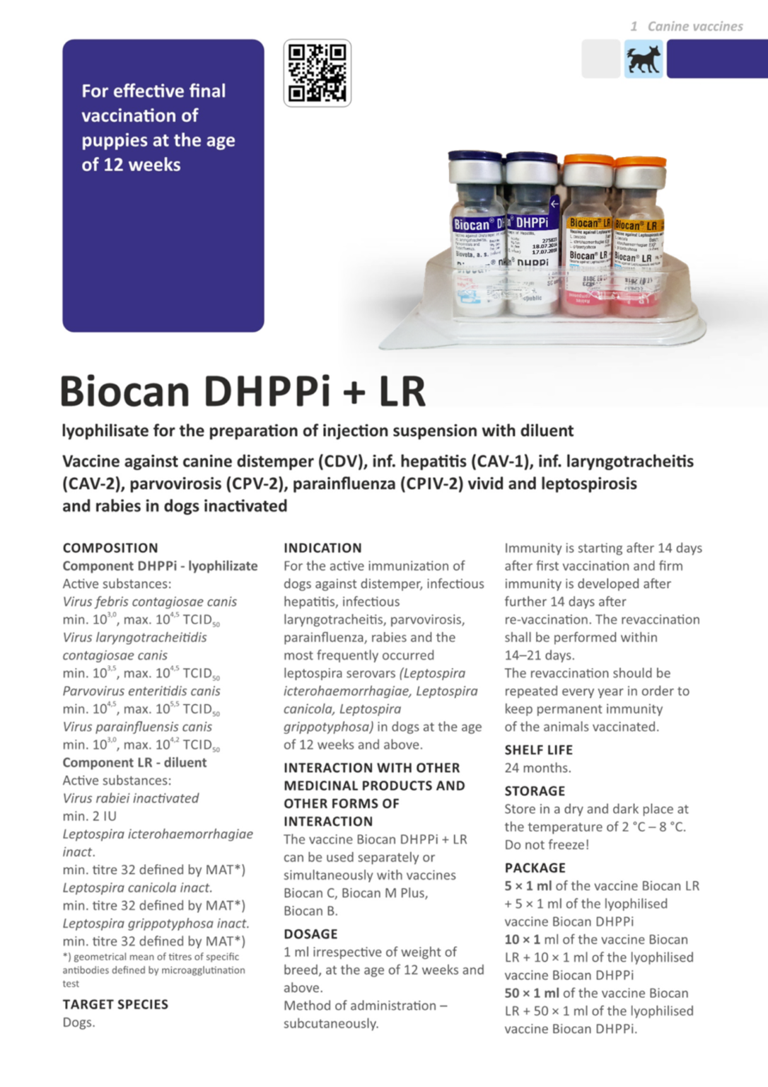Biocan DHPPi+LR